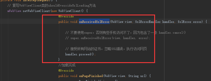 webview_flutter onReceivedSslError · Issue #51093 · flutter/flutter · GitHub