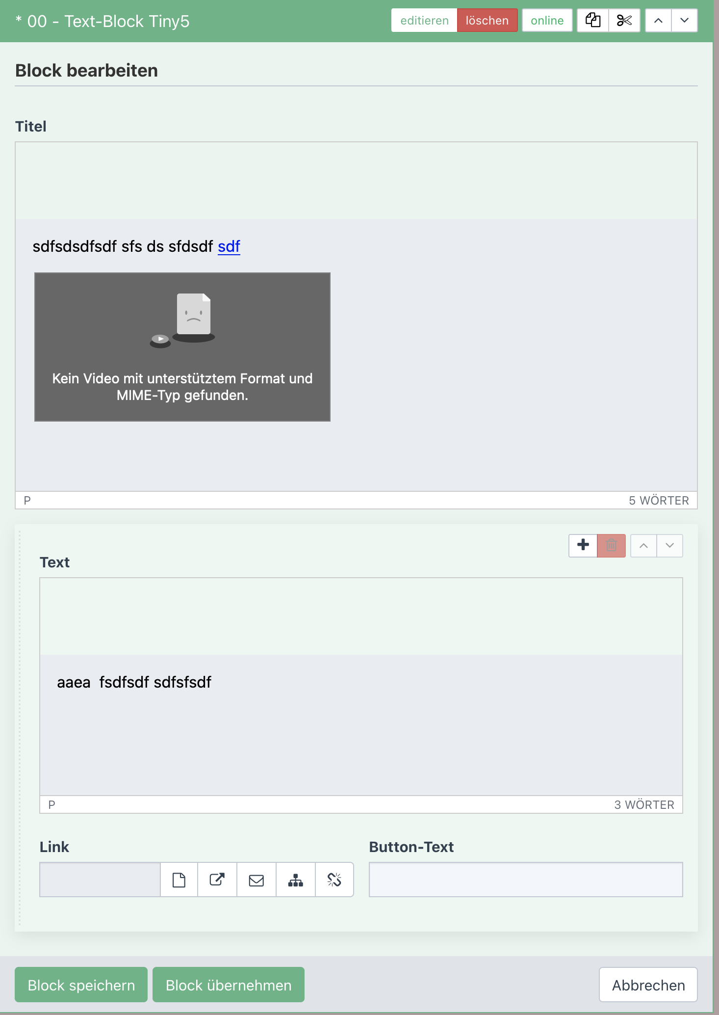 Fenster springt bei Klick an den Anfang · Issue #17 · FriendsOfREDAXO/tinymce · GitHub