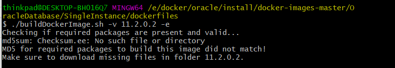 why 11.2.0.2 can not build · Issue #1332 · oracle/docker-images · GitHub
