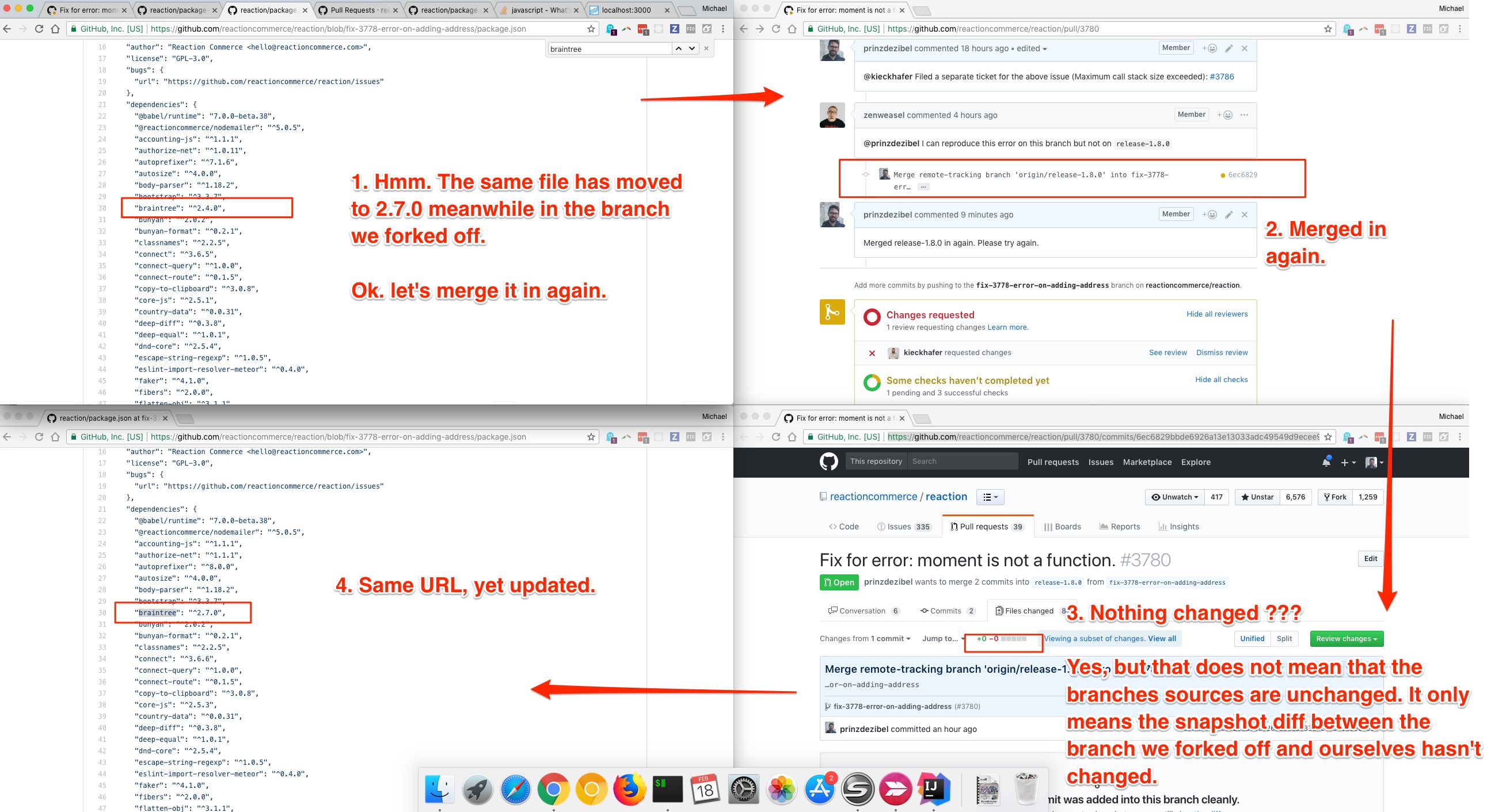 Should update release-1.8.0/package-lock.json to reflect new braintree version 2.7.0 · Issue ...