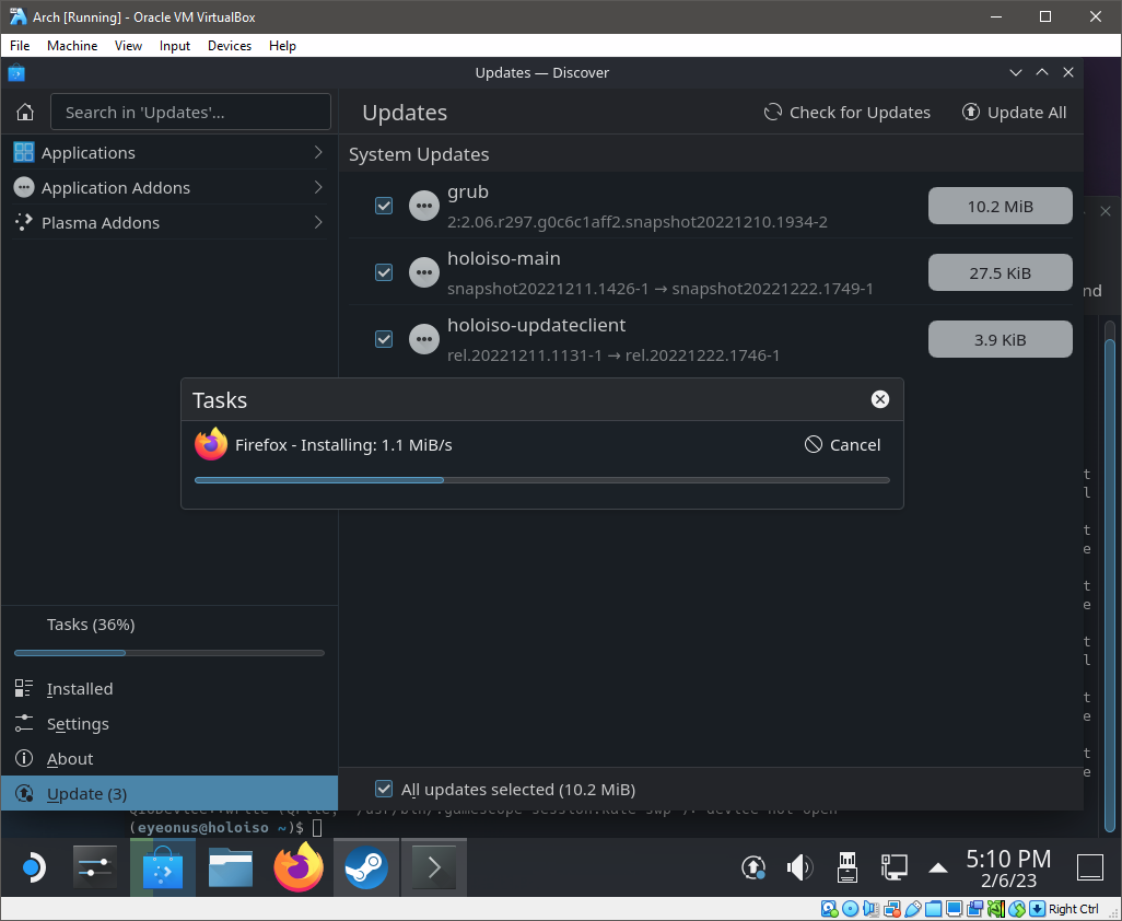 [Report] No more mirrors error · Issue #699 · holoiso-eol/holoiso · GitHub