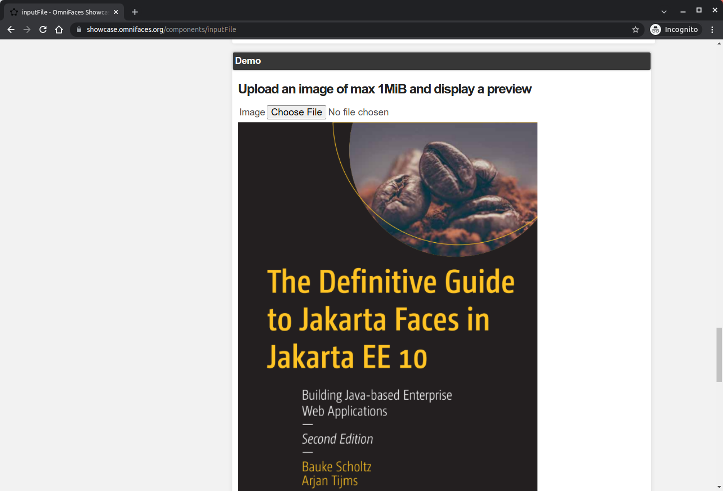 o:inputFile doesn't work on Chrome with Google Analytics Opt-out Add-on (by Google) extension ...