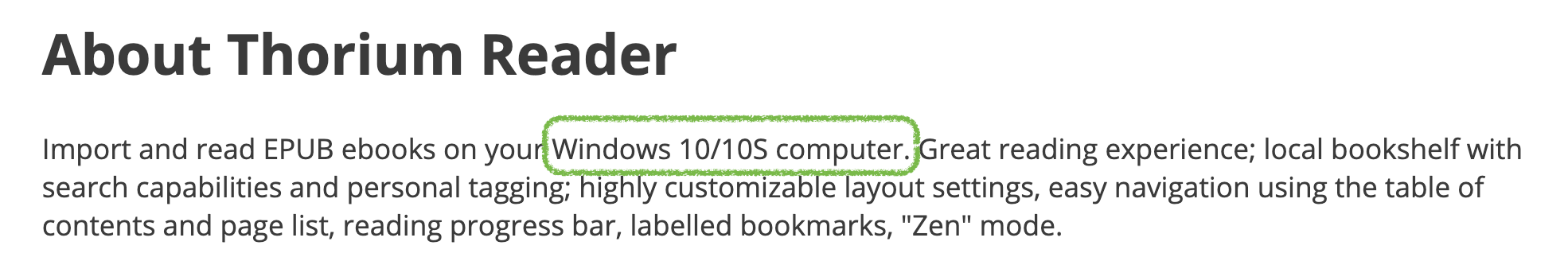 Typo on the 'More Info' page · Issue #1231 · edrlab/thorium-reader · GitHub