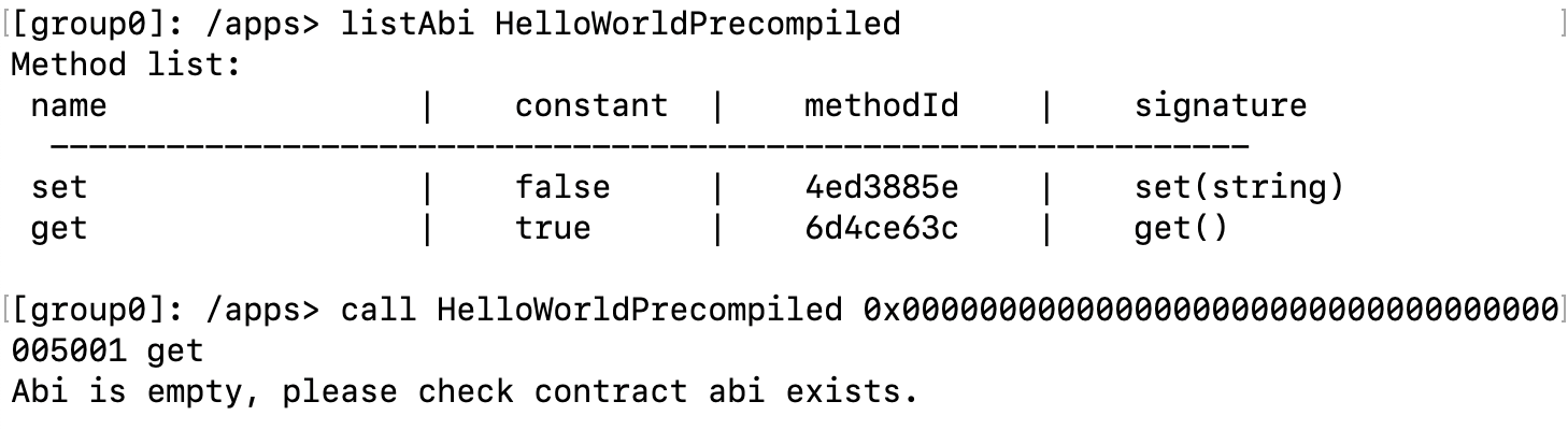 New precompiled contract inserted but not work · Issue #3528 · FISCO-BCOS/FISCO-BCOS · GitHub