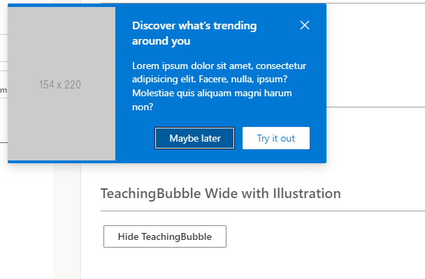 TeachingBubble's close icon button does not show tooltip in focus · Issue #19949 · microsoft ...