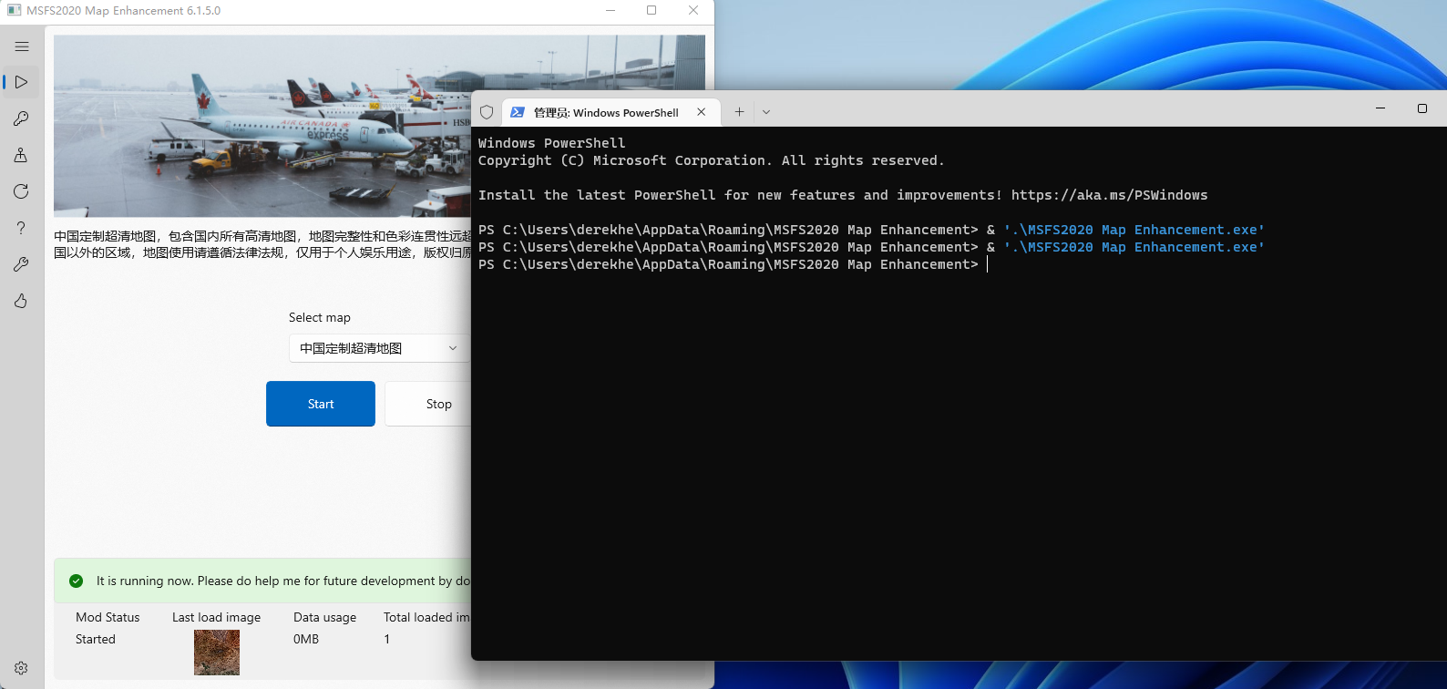 无法用命令行启动程序 · Issue #241 · derekhe/msfs2020-map-enhancement · GitHub