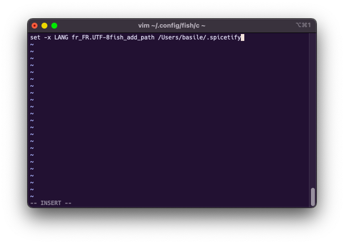 Install script doesn't properly add to $PATH with fish · Issue #1808 · spicetify/cli · GitHub