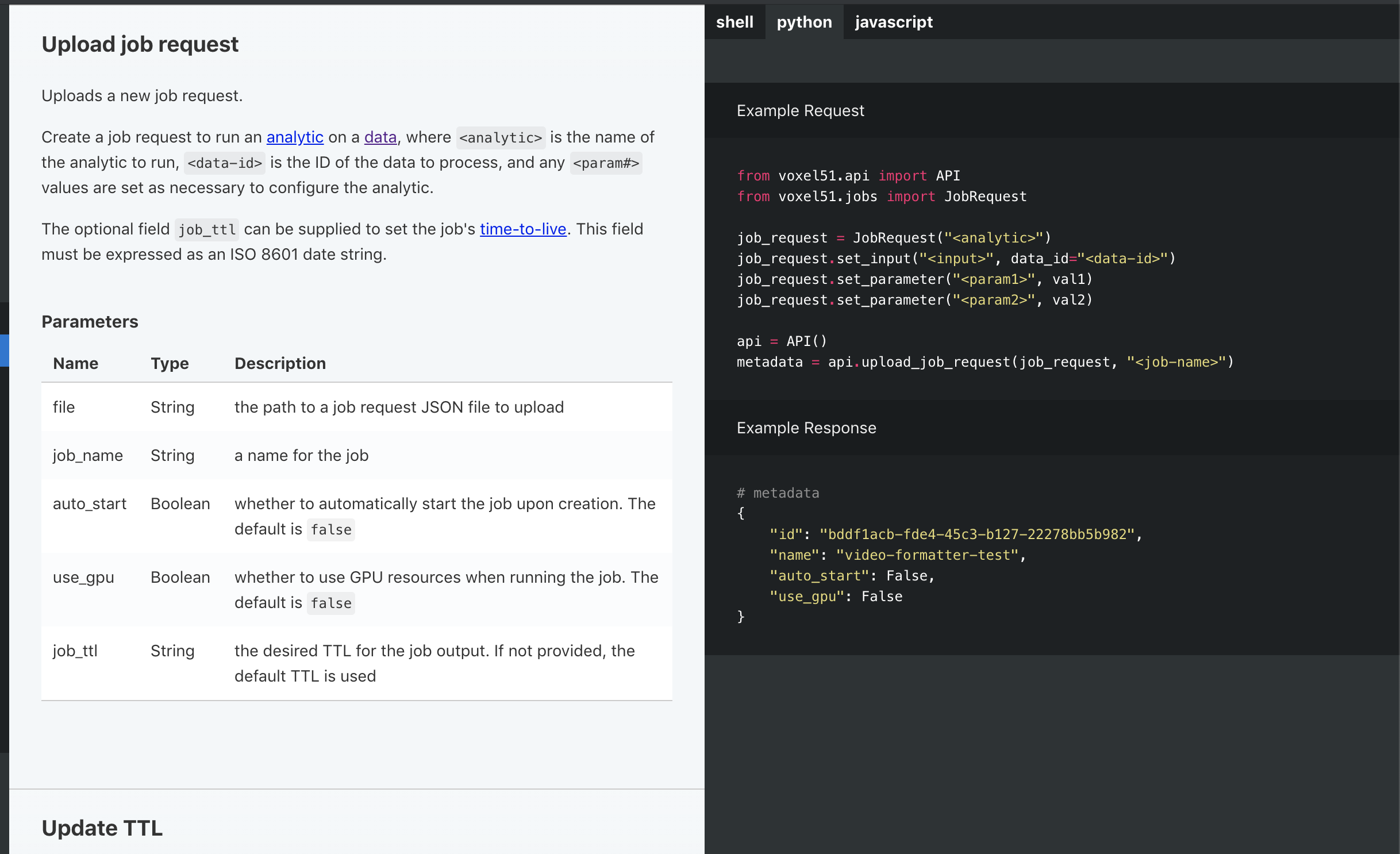 Documentation around job request upload parameters is unclear · Issue #35 · voxel51/api-py · GitHub