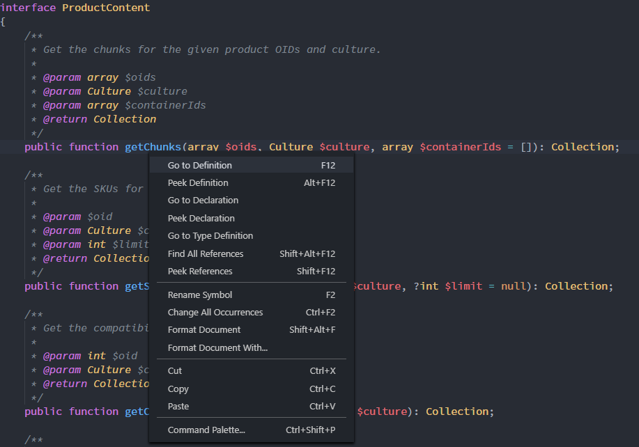 Find All Implementations Not Working · Issue 750 · Bmewburnvscode Intelephense · Github