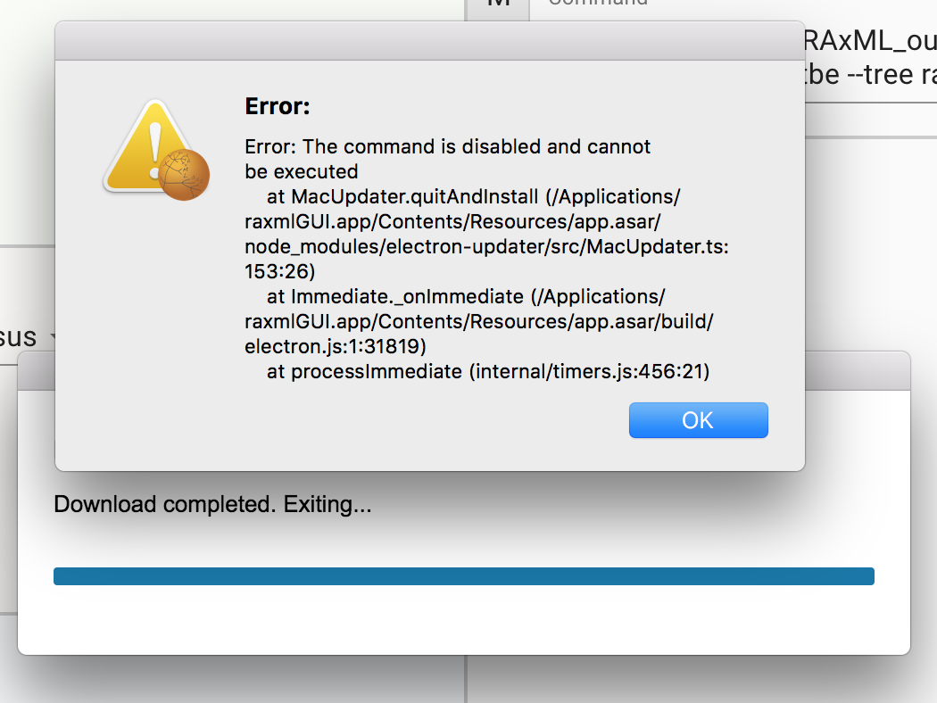 Error after updating: "The command is disabled and cannot be executed" · Issue #184 ...