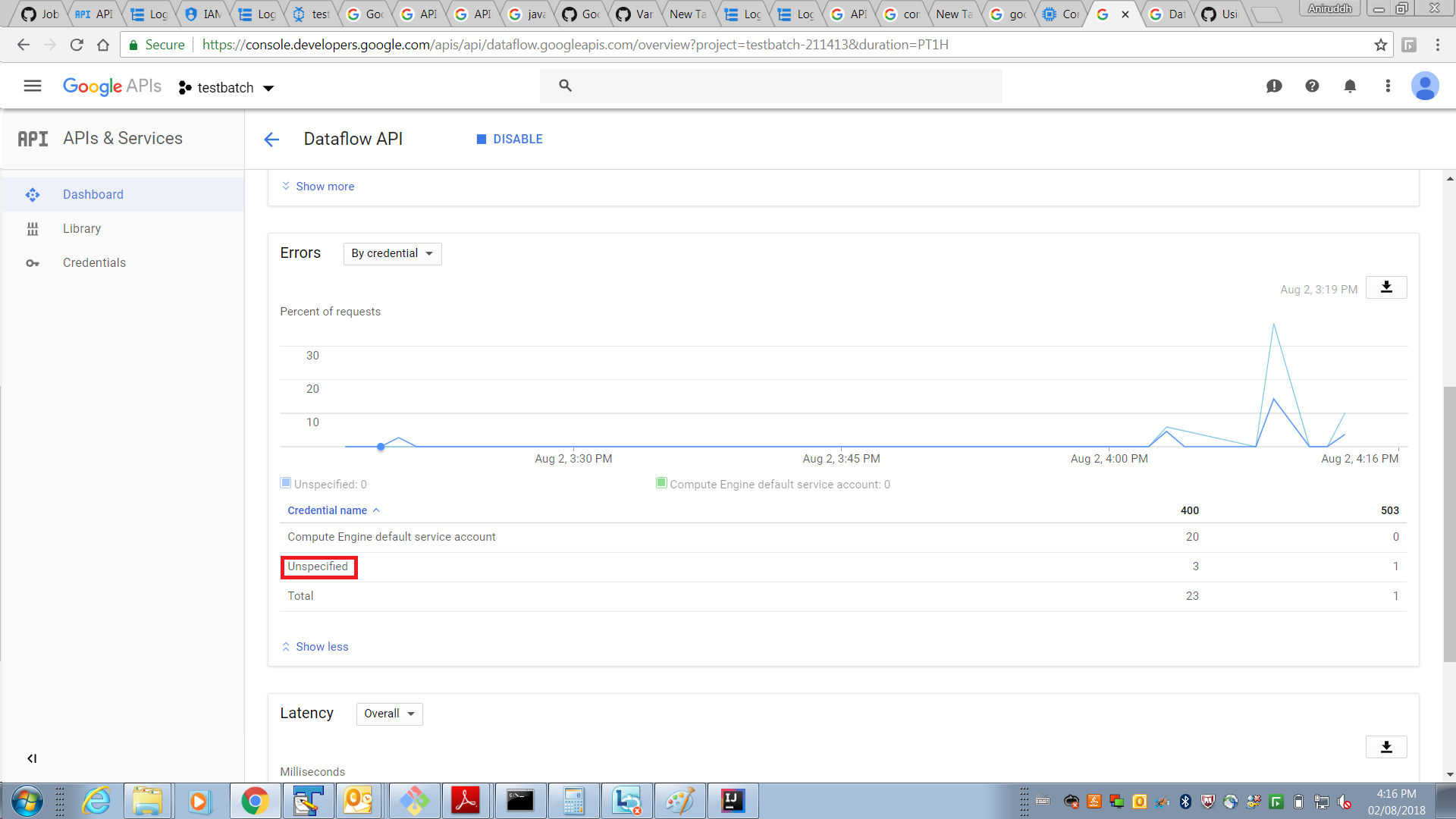 Job failing on DataFlowRunner with error 'KMS API not enabled" · Issue #1 · GoogleCloudPlatform ...