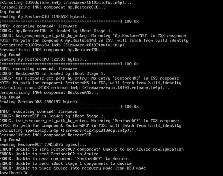 MacOS 13 RestoreDCP Error · Issue #547 · libimobiledevice/idevicerestore · GitHub