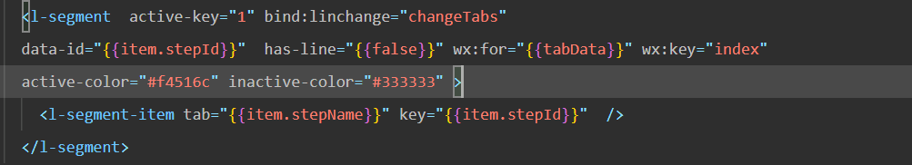 l-segment点中选项卡后，颜色改变后，其他选项卡颜色不变 · Issue #1061 · TaleLin/lin-ui · GitHub