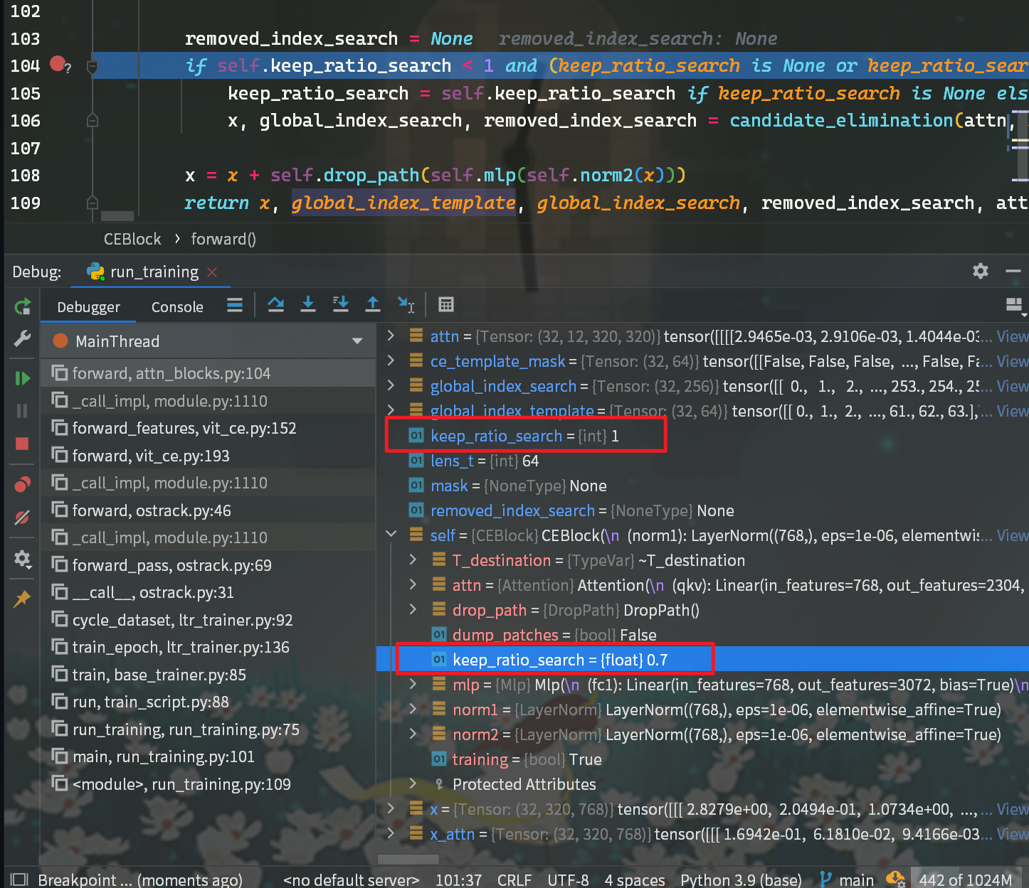 About the trigger condition of function candidate_elimination() · Issue #17 · botaoye/OSTrack ...