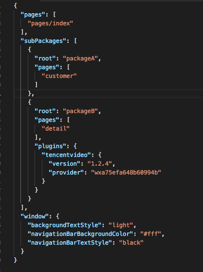 分包情况下无法使用小程序官方插件，比如腾讯插件 · Issue #25 · F-loat/mpvue-quickstart · GitHub
