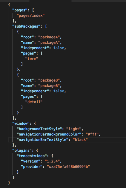 分包情况下无法使用小程序官方插件，比如腾讯插件 · Issue #25 · F-loat/mpvue-quickstart · GitHub