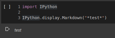 IPython.display.Markdown doesn’t work · Issue #322 · googlecolab/colabtools · GitHub