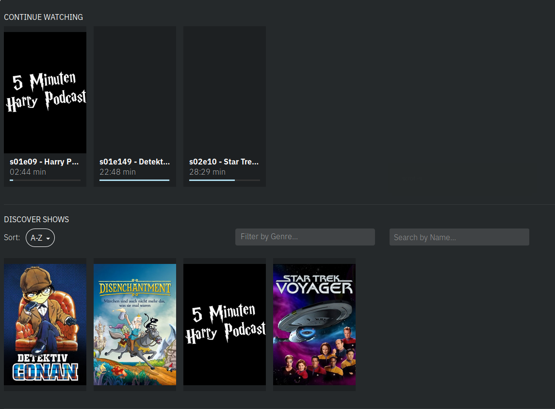 Thumbnails for "Recommendations for you" don't show · Issue #685 · streamaserver/streama · GitHub