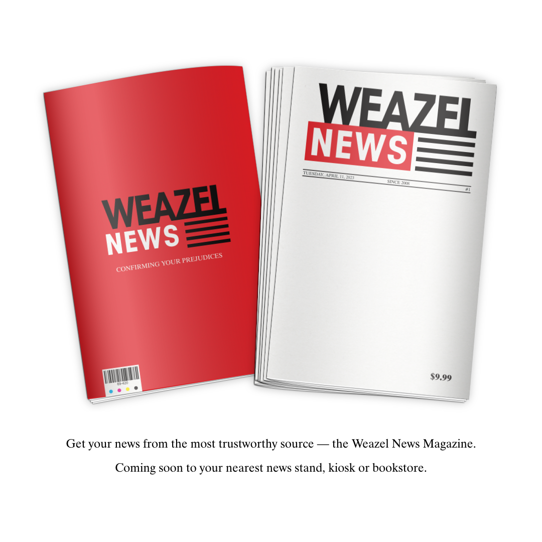 Suggestion Weazel News Magazine As A Collectible Item In Grocery Stores · Issue 2761 7377