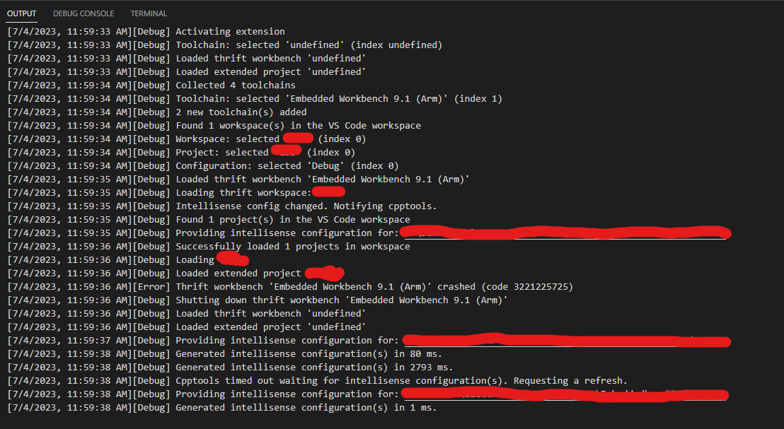 1.30.1 fails to load projects · Issue #54 · IARSystems/iar-vsc-build · GitHub