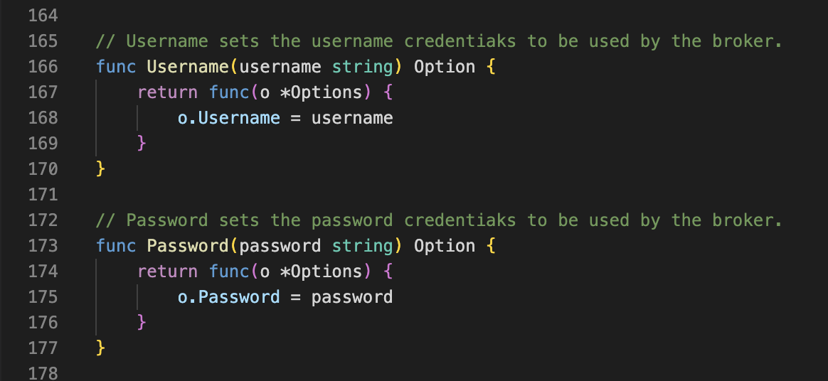 [FEATURE] Adding credentials to broker options for authentication to broker · Issue #2621 ...