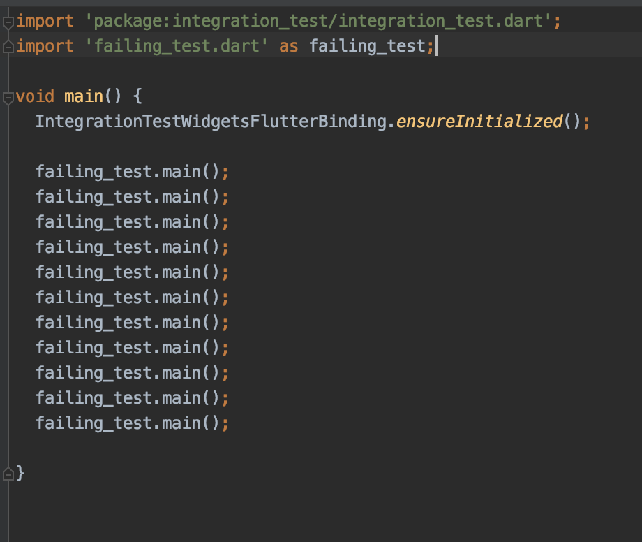 [integration Test] When One Test Fails Then Execution Of The Next Tests Is Stopped · Issue