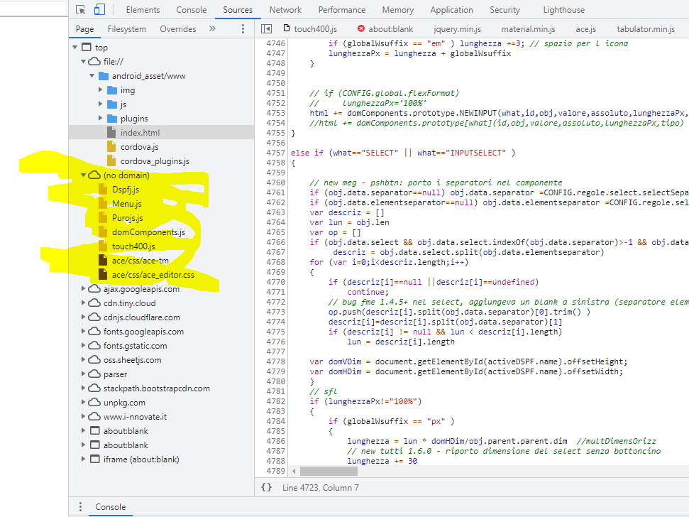 Debugger: Sourcemapped inline scripts don't show up in Sources · Issue #86 · inspectdev/inspect ...