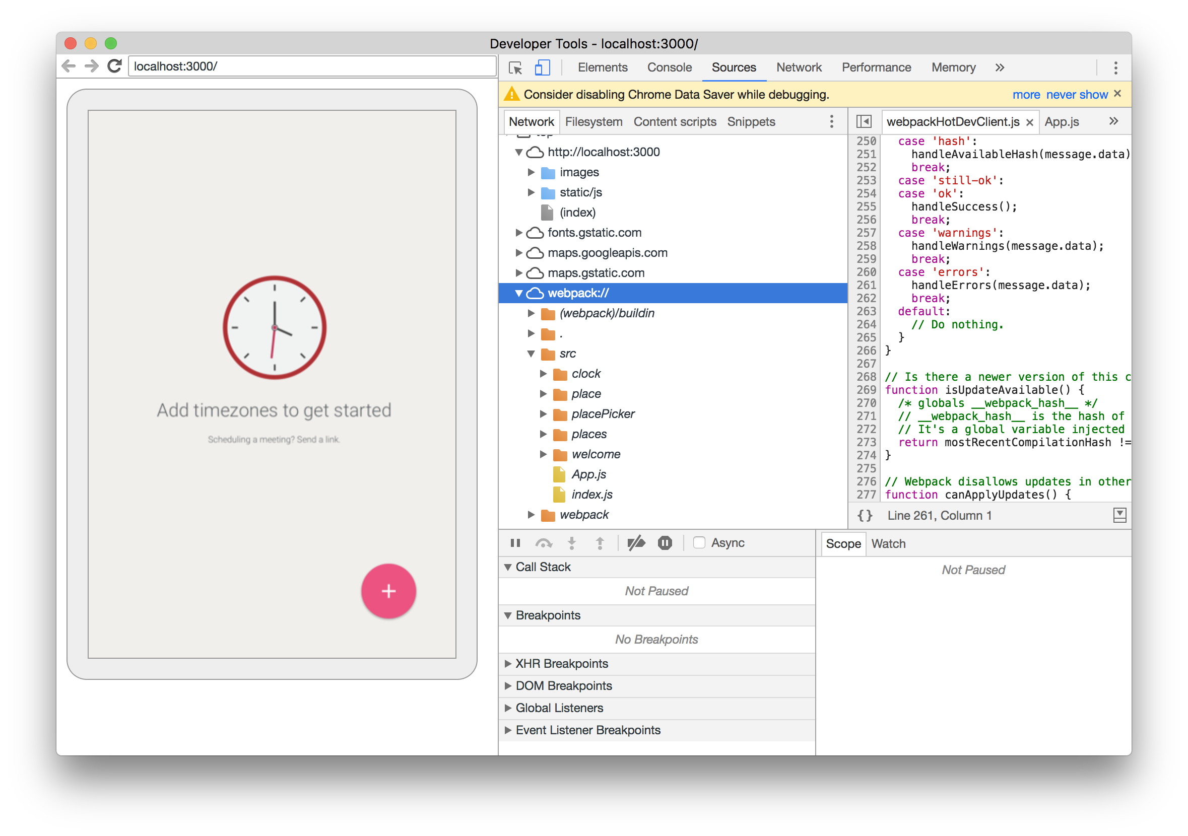 Sources: Source mapped ressources doesn't show up · Issue #64 · RemoteDebug/remotedebug-ios ...