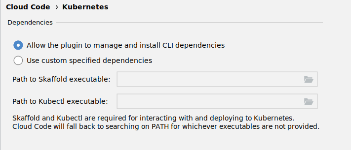 Provision to pass skaffold -v=debug flag · Issue #2630 · GoogleCloudPlatform/cloud-code-intellij ...