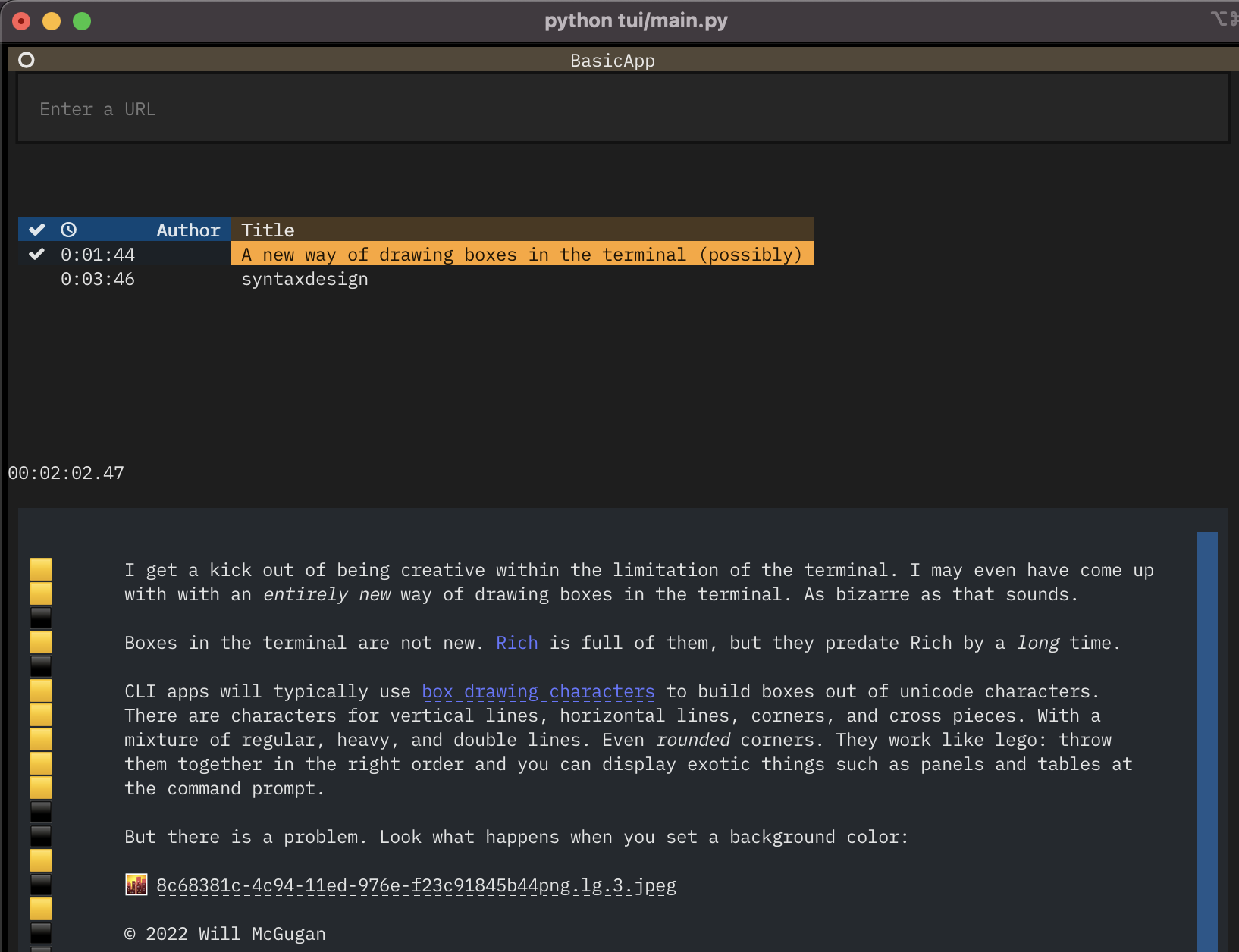 TUI: Initialise · Issue #47 · oliveryh/pandora · GitHub