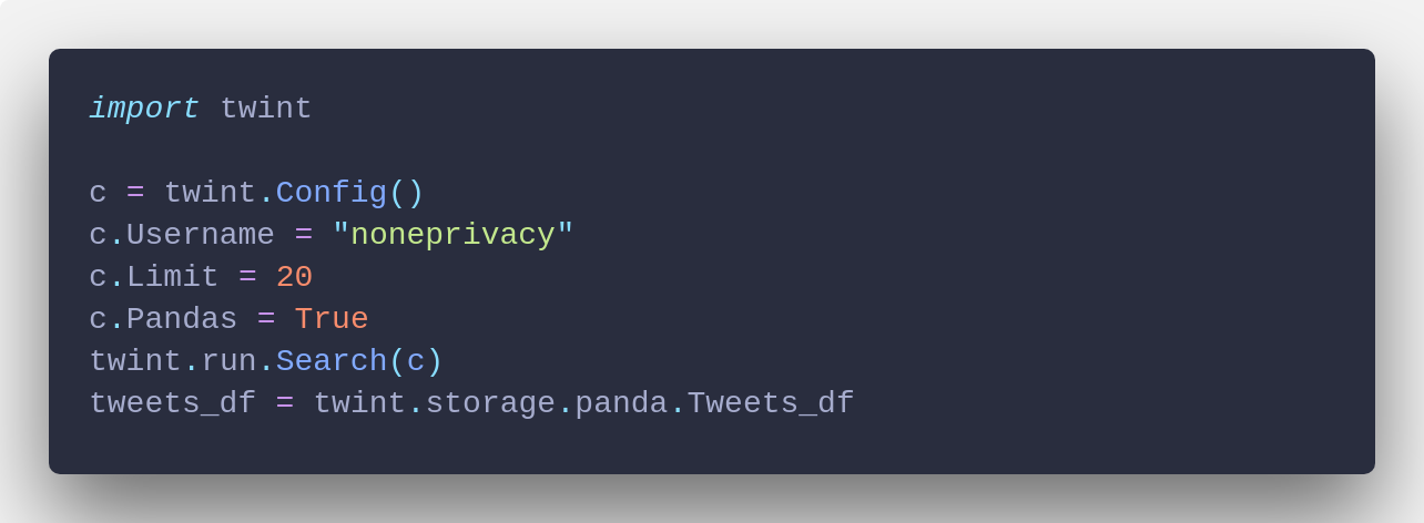 [REQUEST] Save Followers with Pandas · Issue #173 · twintproject/twint ...