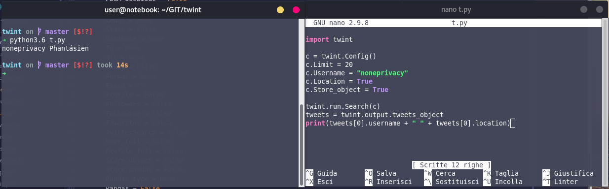 [QUESTION] Is it possible to get a user's location without searching for tweets? · Issue #244 ...