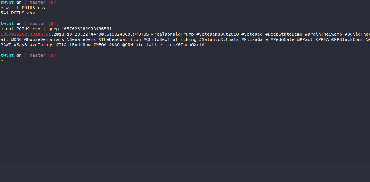 Extraction of tweets by username continually restarts · Issue #249 · twintproject/twint · GitHub