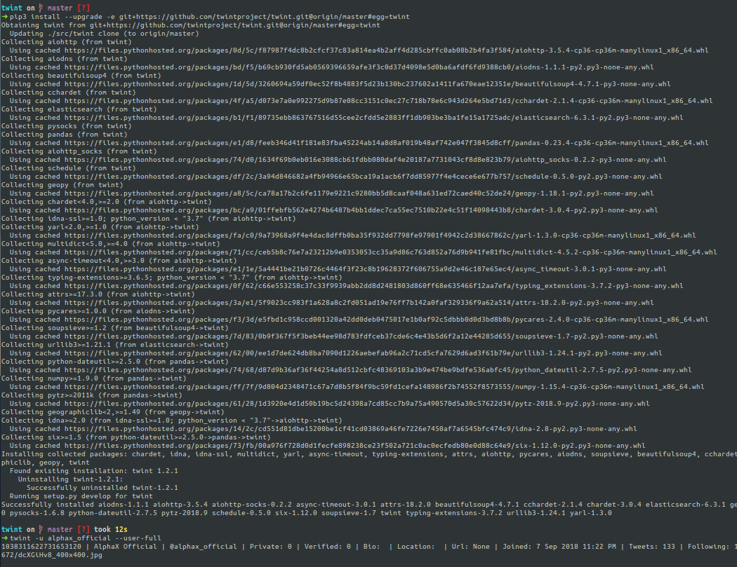 User bio is no more returned, 'NoneType' object is not subscriptable [x] get.User · Issue #326 ...
