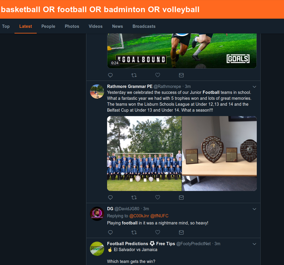 how to use OR AND operators in search · Issue #458 · twintproject/twint · GitHub