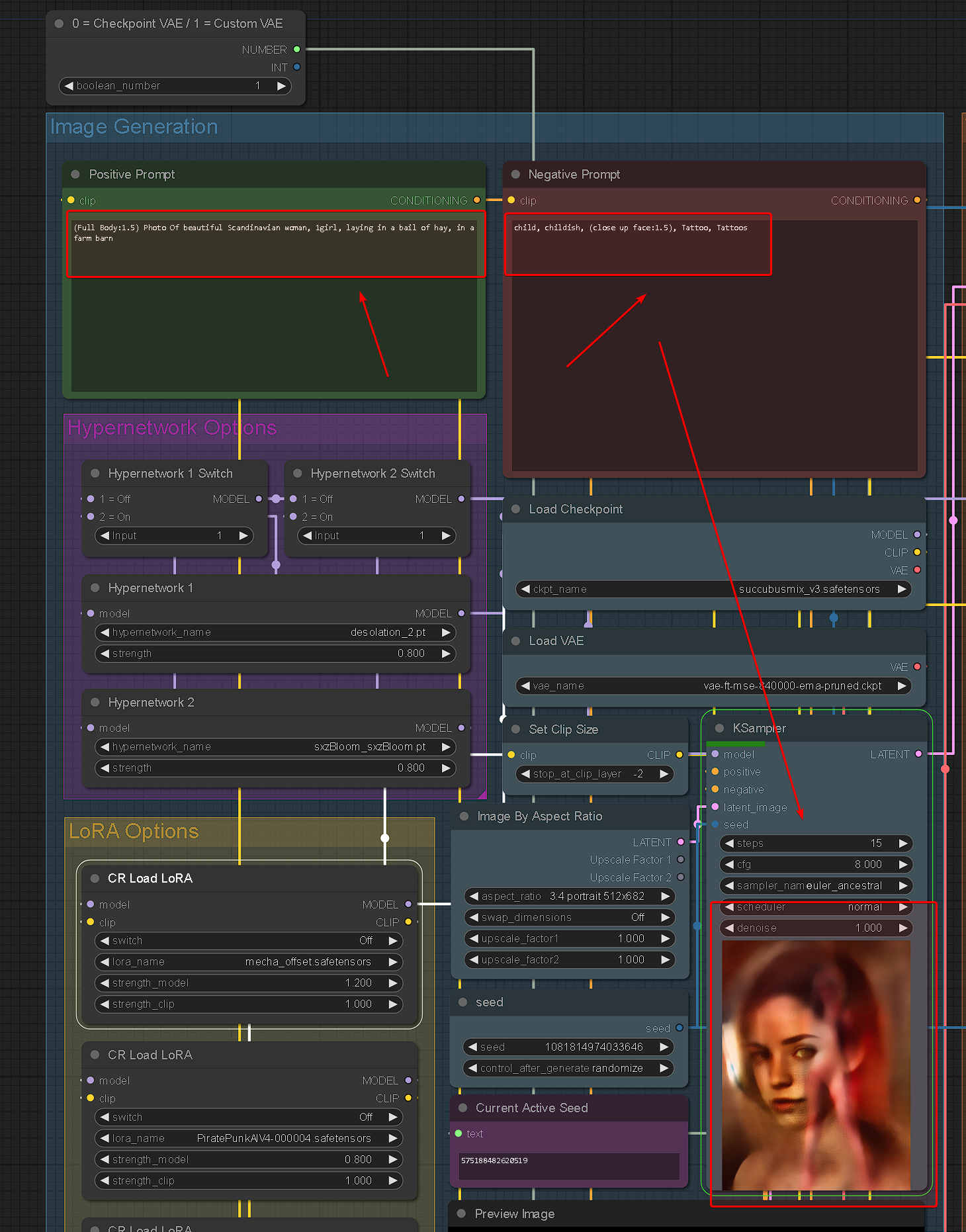 Recent branch of ComfyUI is Obsessed with Character Head Portraits · comfyanonymous ComfyUI ...