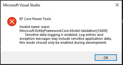Cannot create any diagram Error with Ghost Path · Issue #422 · ErikEJ/EFCorePowerTools · GitHub