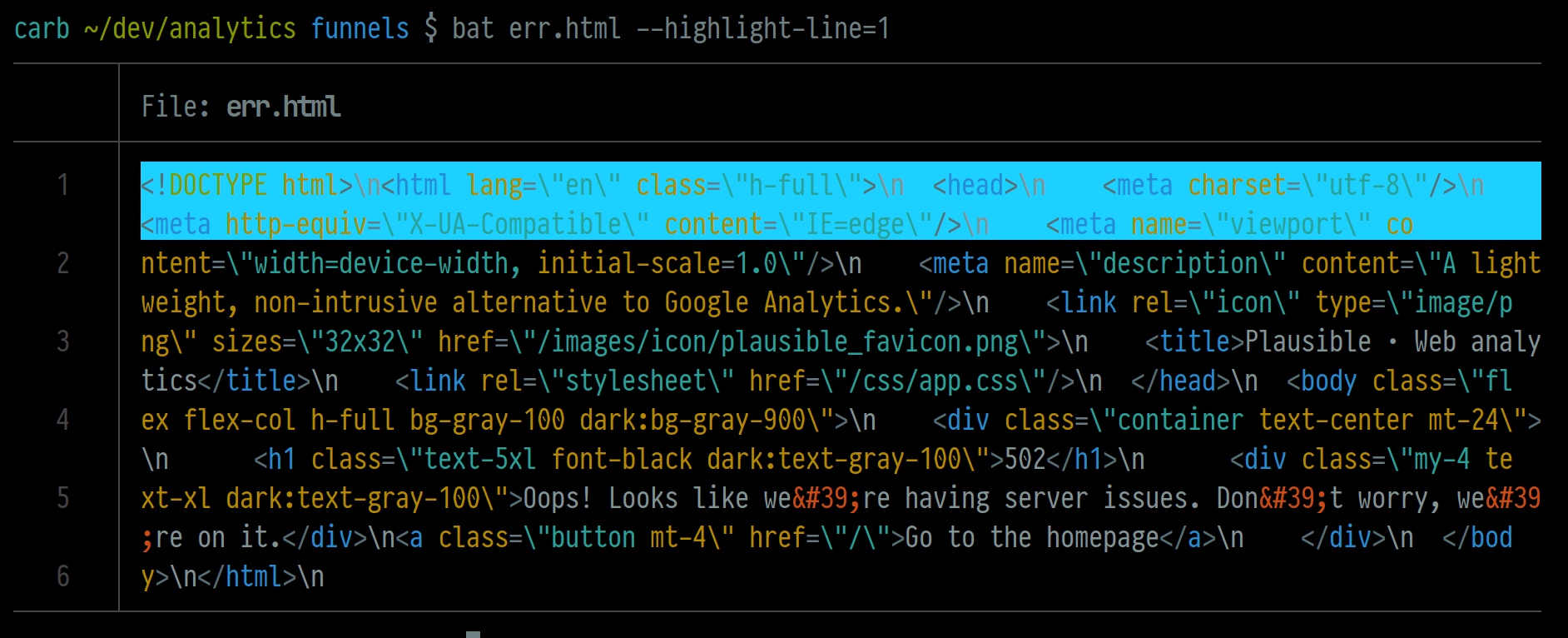 feature request: argument for changing specific theme color · Issue #339 · sharkdp/bat · GitHub