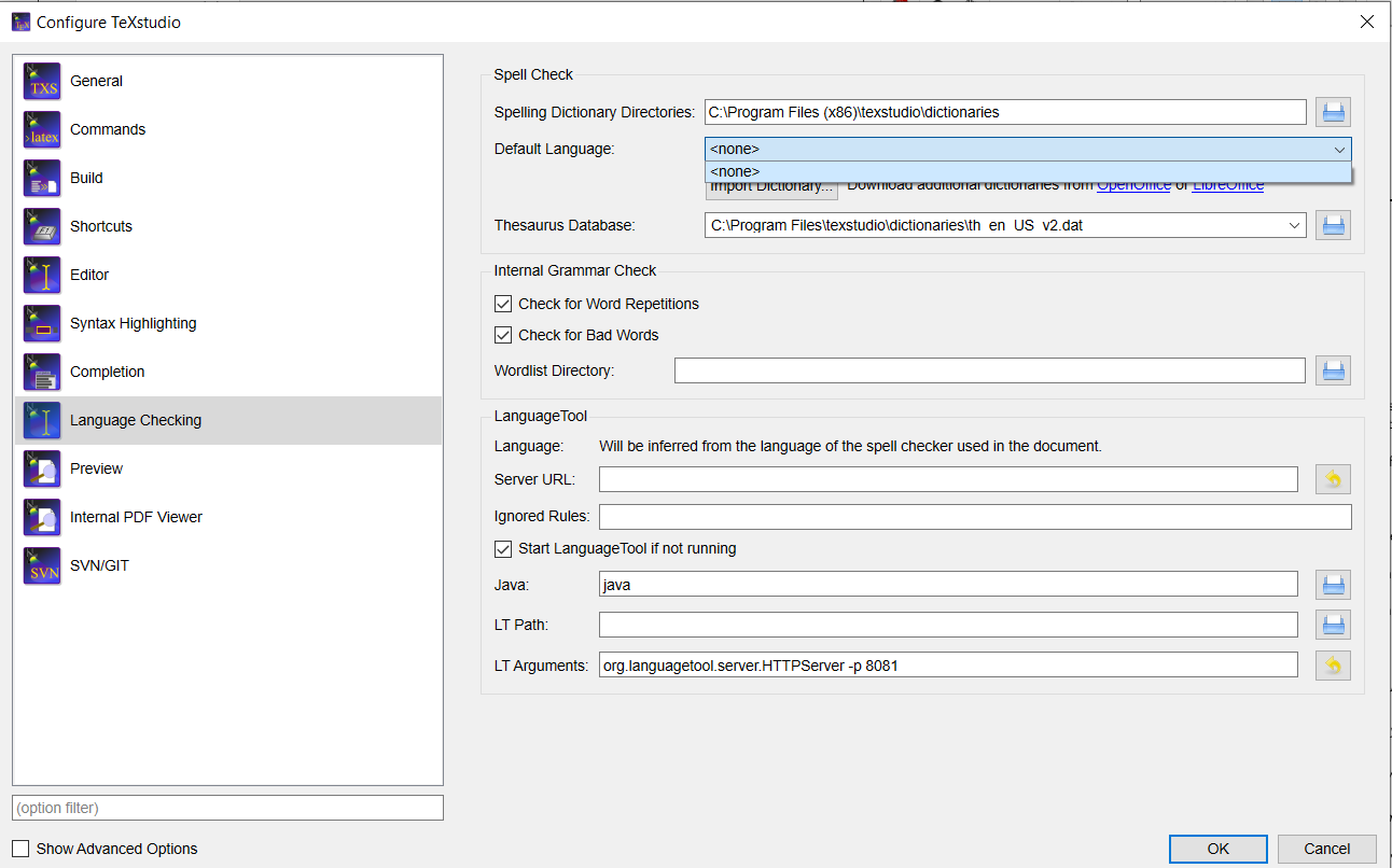No dictionaries available · Issue #1946 · texstudio-org/texstudio · GitHub