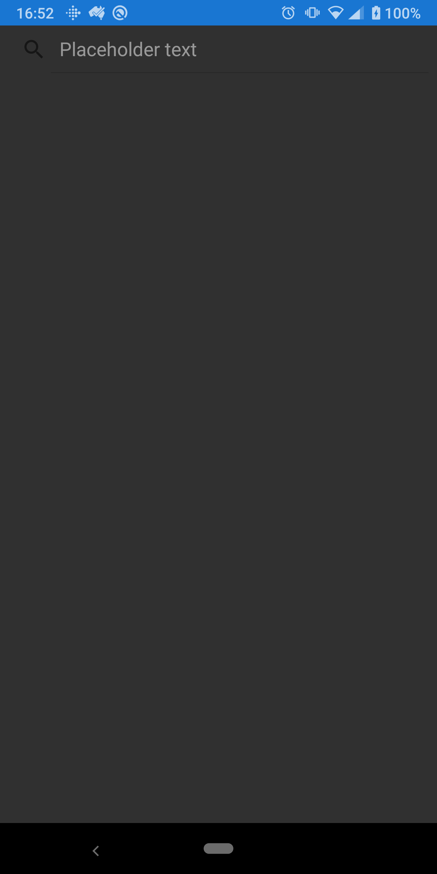 Bug Maying Glass Icon And Text Input Hint Underline In Searchbar Control Not Styled For