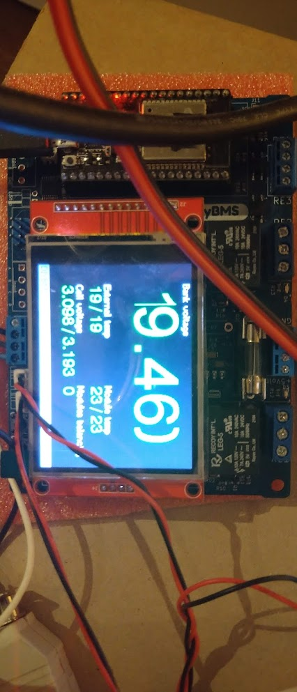 Tft Screen Text Is Stuck To Previous Values Restarting From Webinterface Wont Update Screen