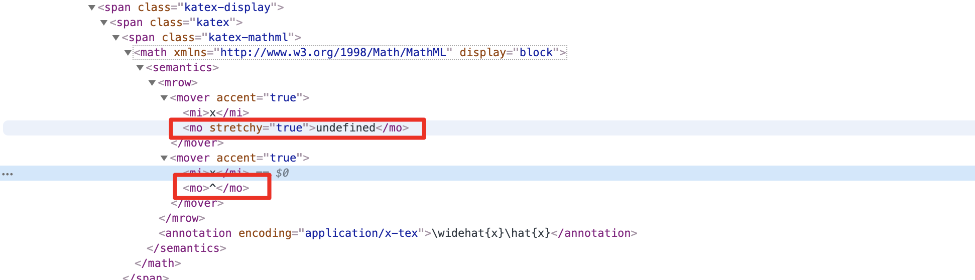 \widehat mathml toNode error · Issue #2990 · KaTeX/KaTeX · GitHub