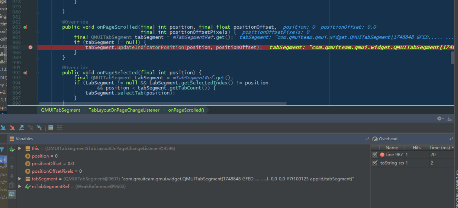 QMUITabSegment只添加一个Fragment出现IndexOutOfBoundsException异常 · Issue #270 · Tencent/QMUI_Android ...