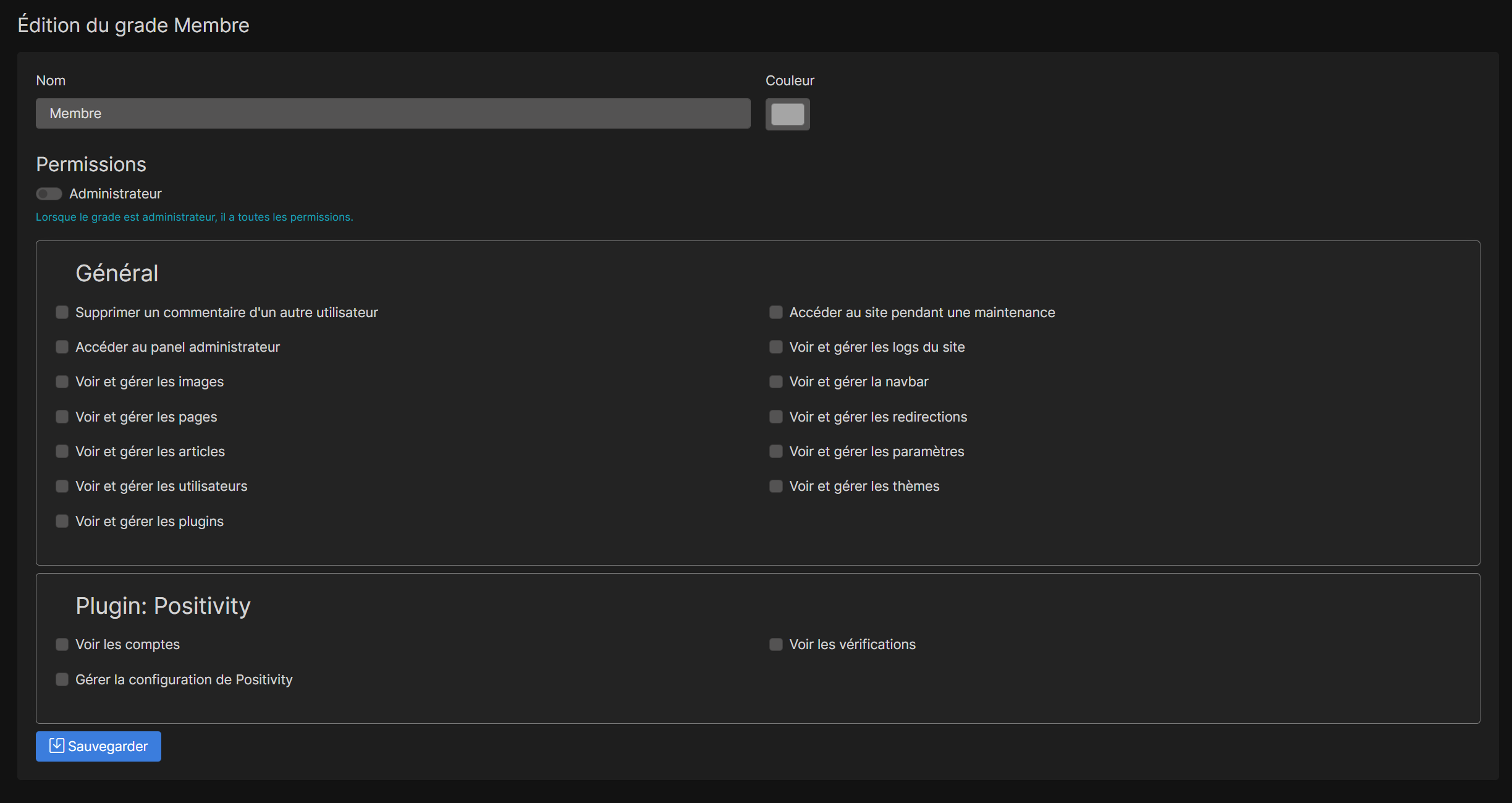 [Suggestion] Group all permissions per plugin · Issue #186 · Azuriom/Azuriom · GitHub