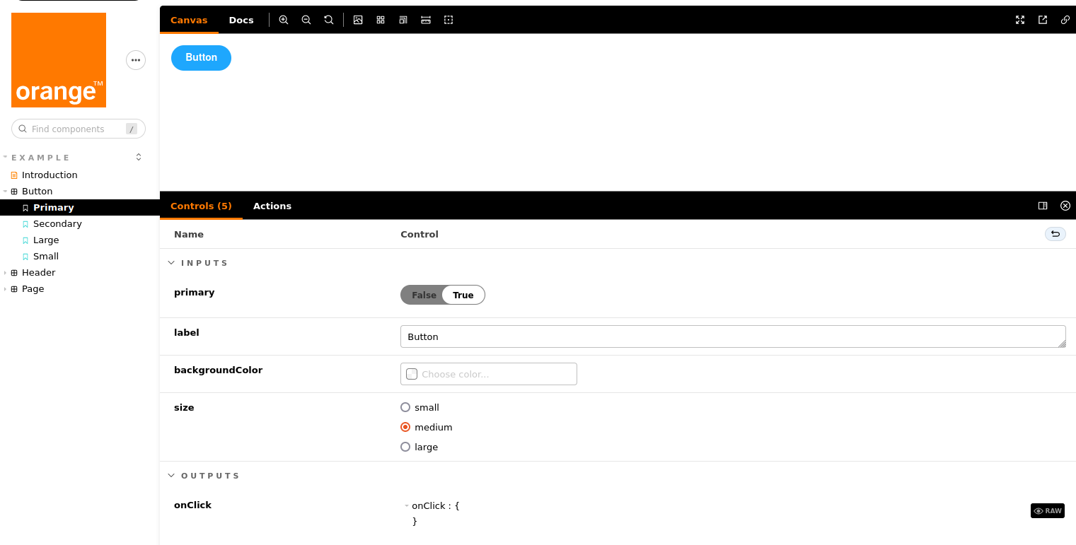 Github Orange Opensource Ods Storybook Theme Orange Design System Theme For Storybook
