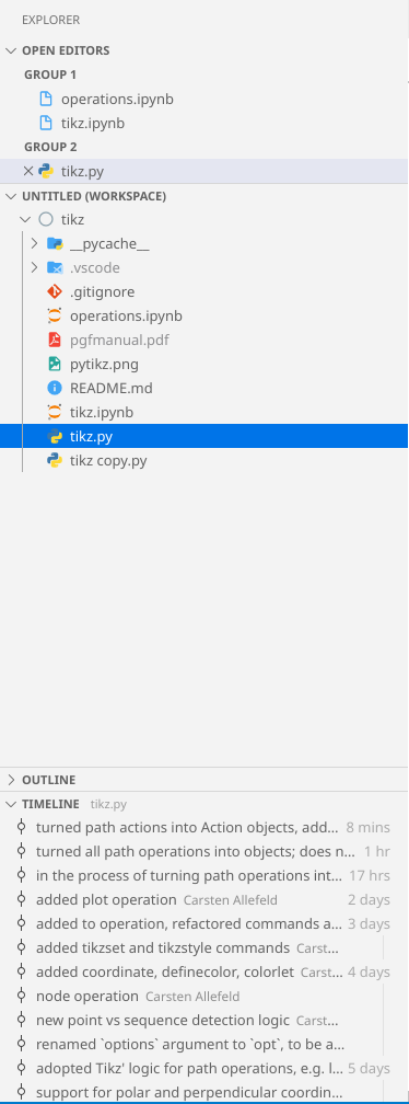 'timeline' should be in 'Source Control' sidebar panel · Issue #101772 ...
