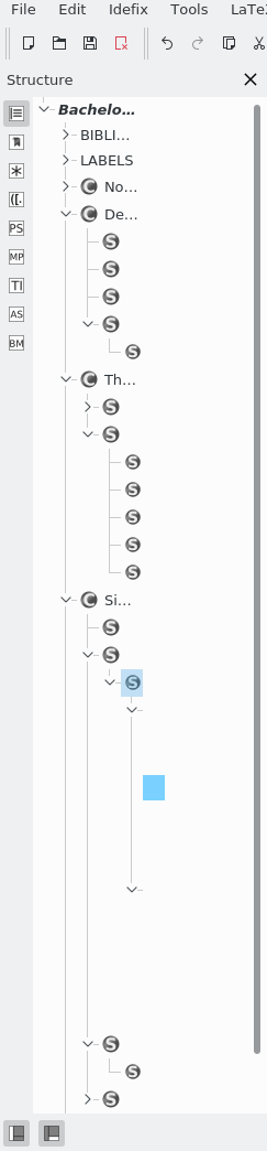 Structure view disappears · Issue #82 · texstudio-org/texstudio · GitHub