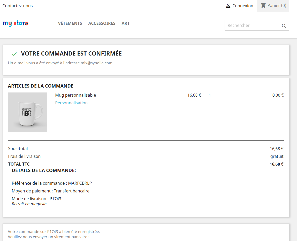 Wrong total and total_wt on order-confirmation with customization · Issue #10912 · PrestaShop ...