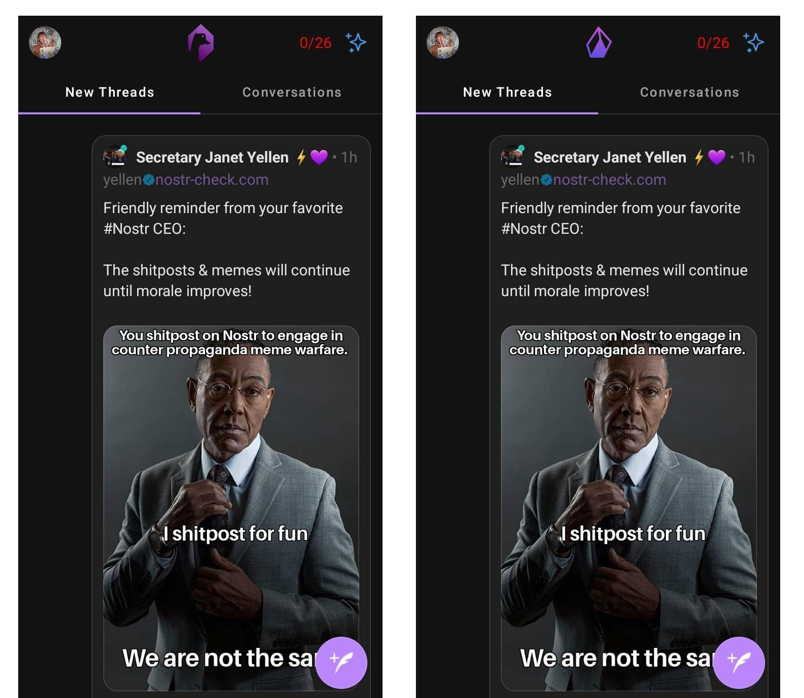 Logo proposal for Amethyst · Issue #229 · vitorpamplona/amethyst · GitHub