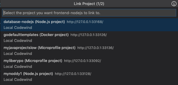 Provide Linking Of Microservices From The Ides · Issue 2852 · Eclipse Archivedcodewind · Github